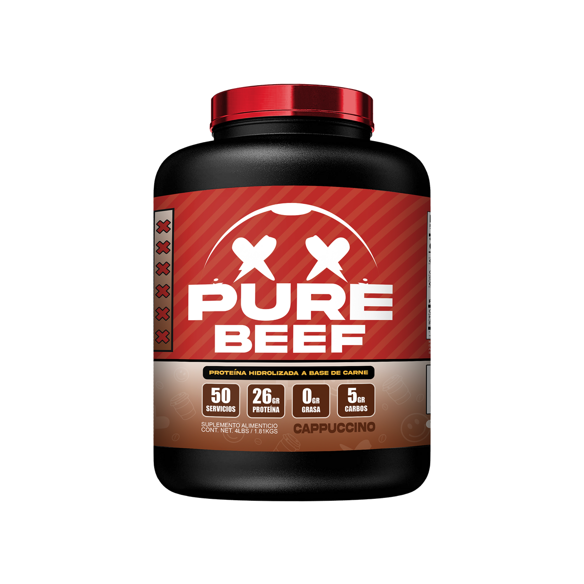 PURE BEEF 4lbs // Cappuccino