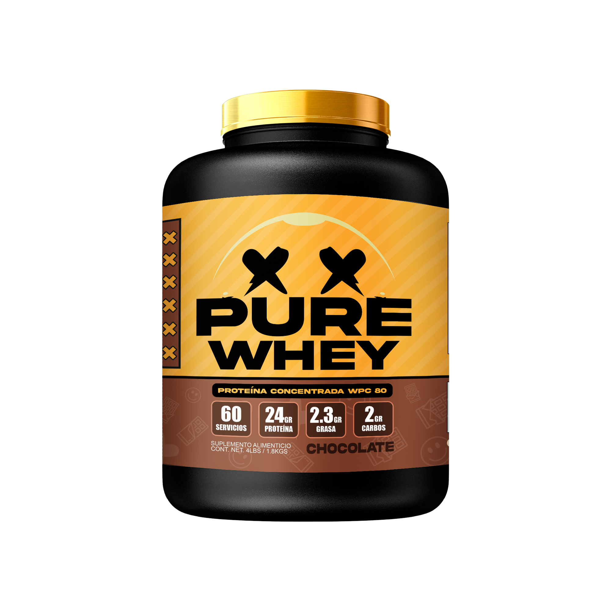 PURE WHEY 4Lbs // Chocolate
