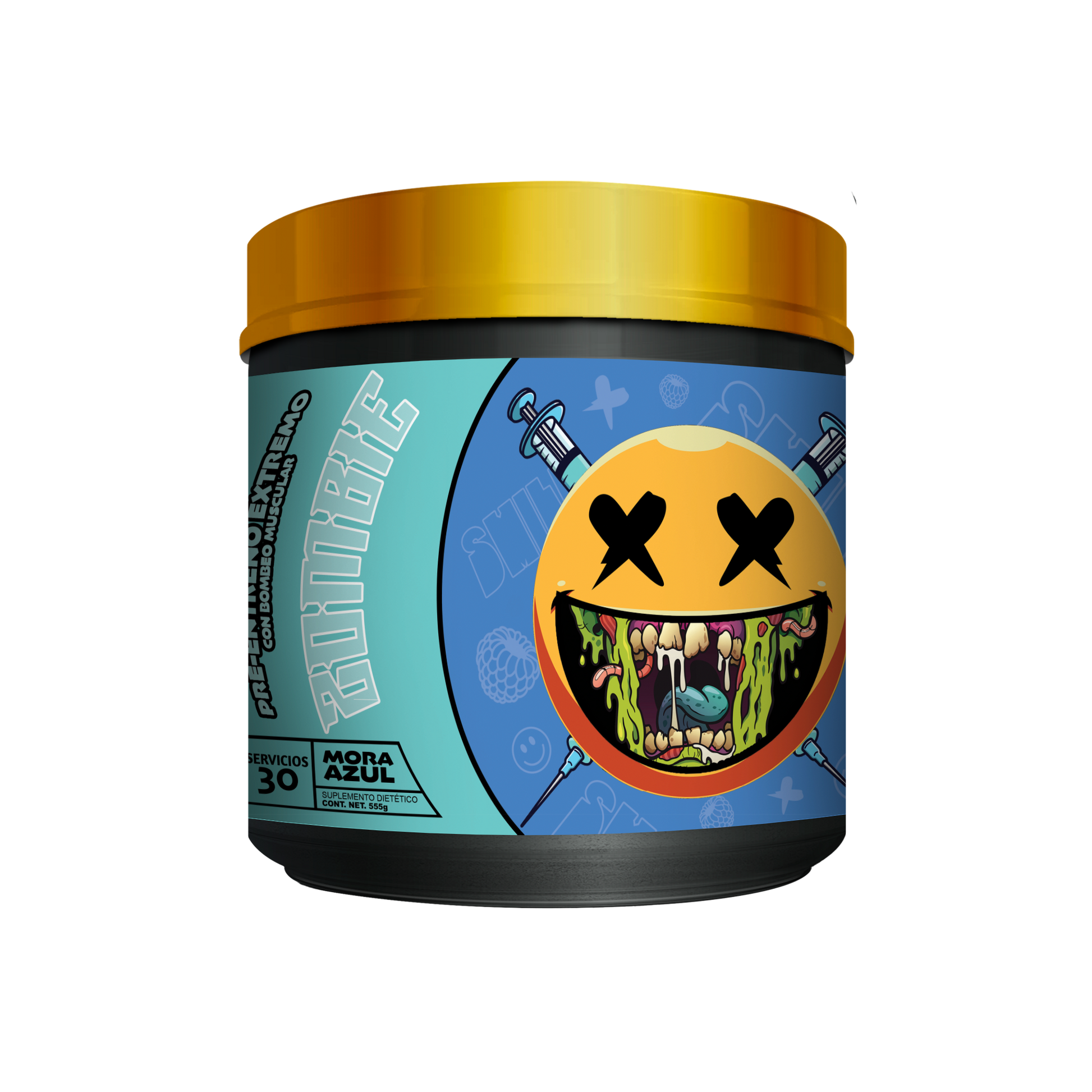 ZOMBIE (Pre-Entreno Extremo) Mora Azul – SMILE LABZ